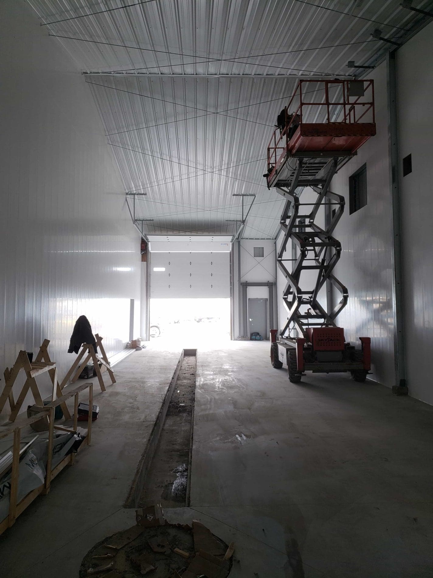 Shop Expansion 80x50 Tru Align - Northern Steel Buildings