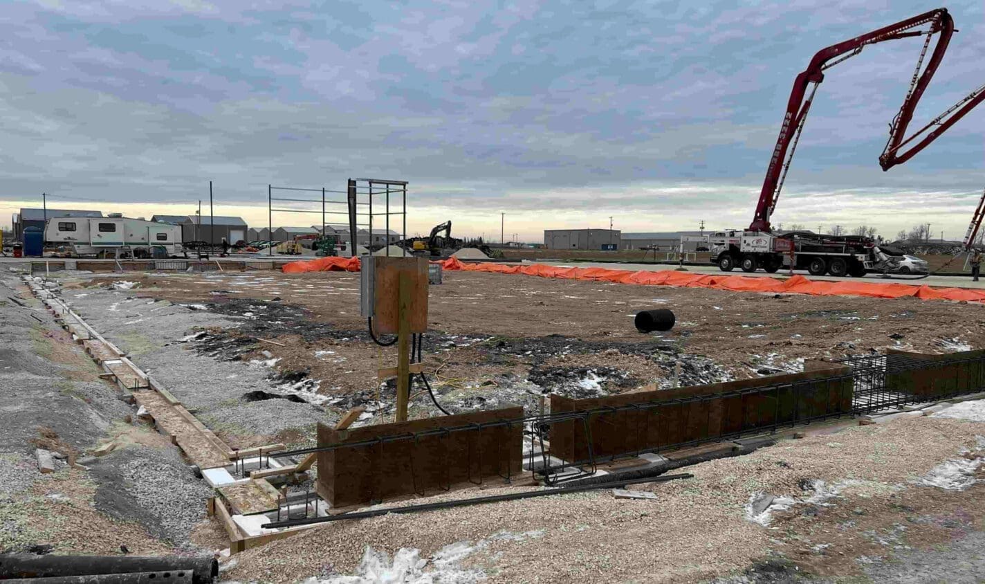 Steel Building Foundations - Northern Steel Buildings