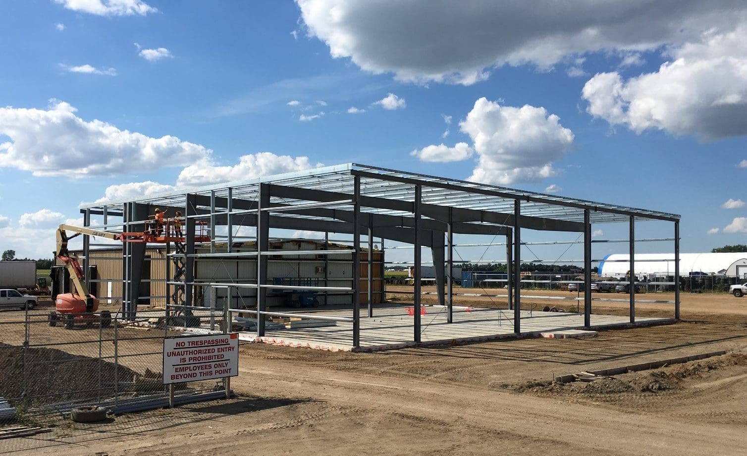 Steel Building Foundations - Northern Steel Buildings